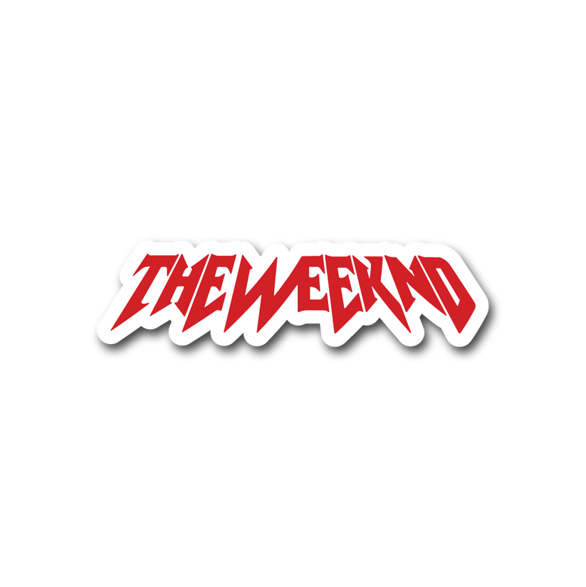 Buy THE WEEKND Sticker Online in Bangladesh | Stick-On – Stick-On Limited