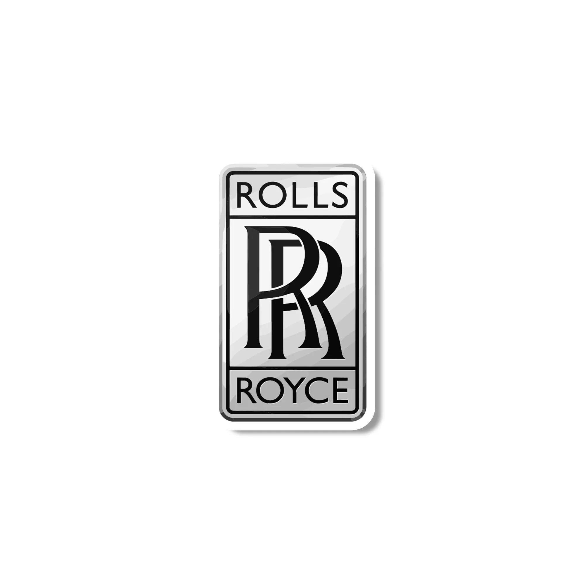 Rolls-Royce Sticker | Premium Luxury Car Logo Decal | Stick-On Auto ...